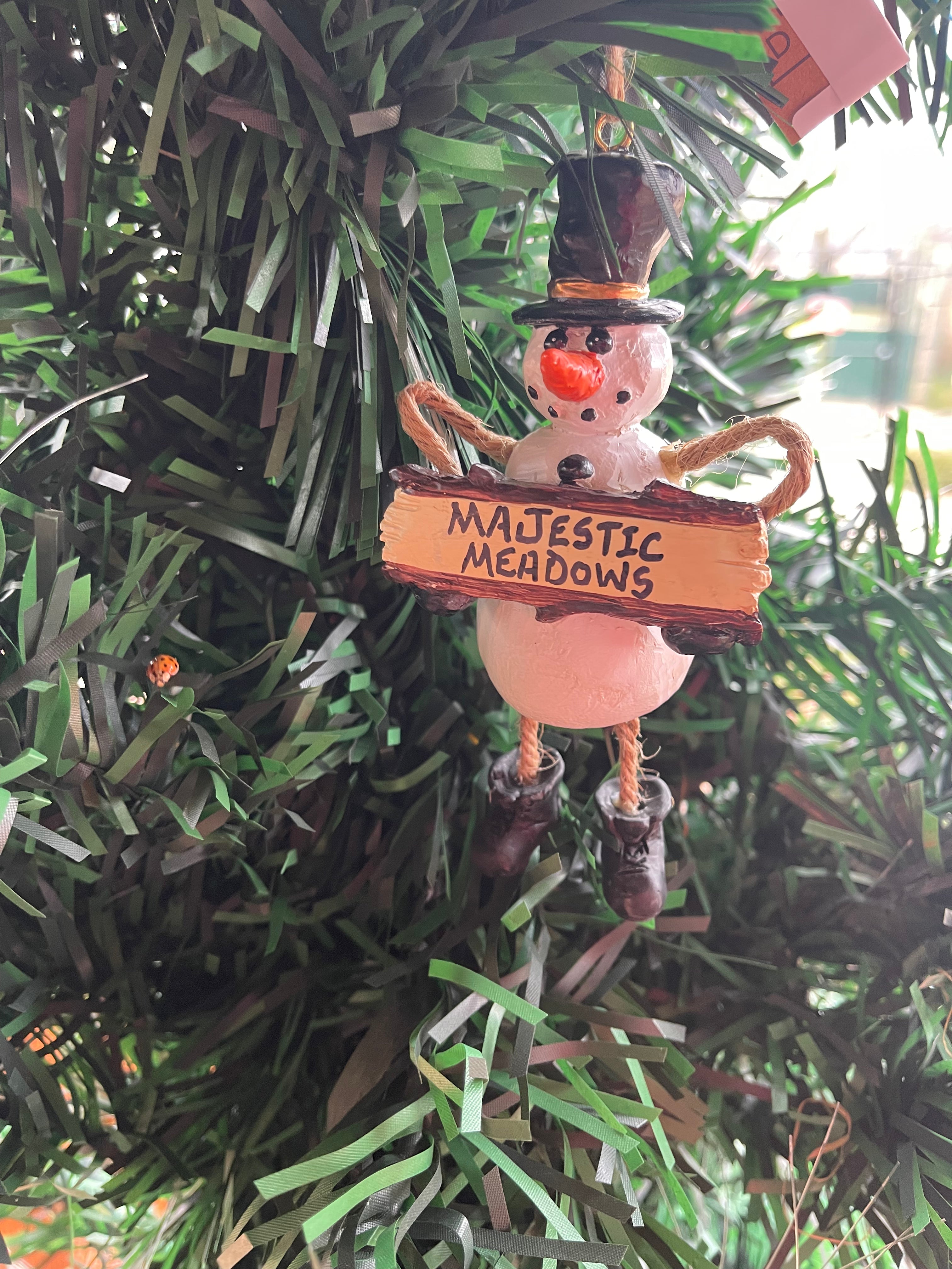 JDB Snowman w/ Sign Ornament – The Alpaca Boutique